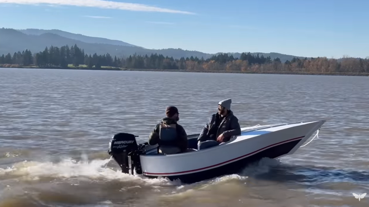 Cattle Trough Speed Boat by Bourbon Moth Woodworking - TotalBoat