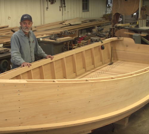 Building the TotalBoat Work Skiff: Attaching The Guards