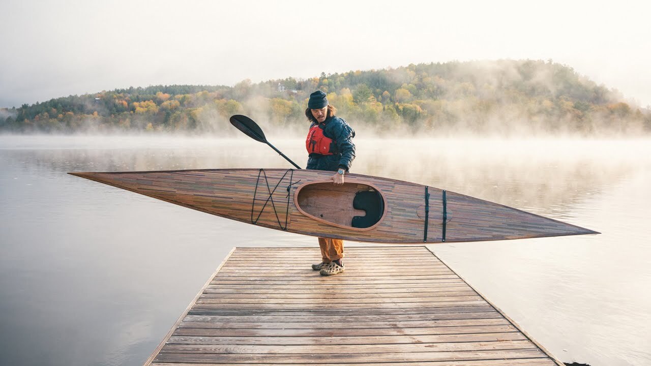 Szeto's Skateboard Stitch & Glue Kayak - TotalBoat