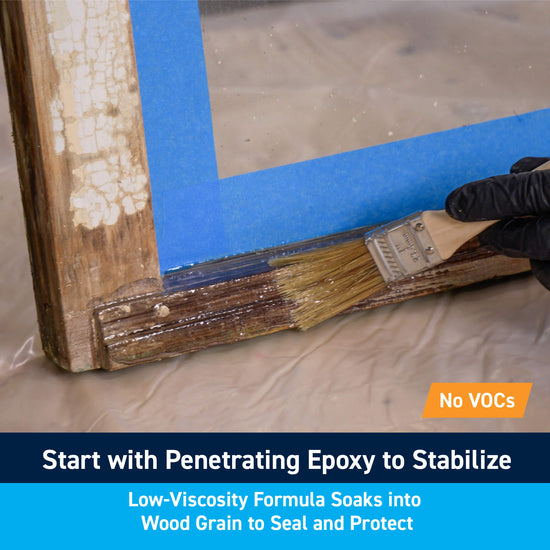 TotalBoat Epoxy Wood Restoration & Repair Kit for Damaged or Rotted Wood