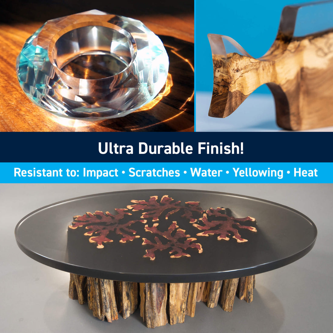 Deep Pour Epoxy Resin Kits | Crystal Clear Casting Resin