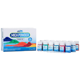 TotalBoat Mica Powder Pigment Set | 24 Colors for Epoxy and UV Resin