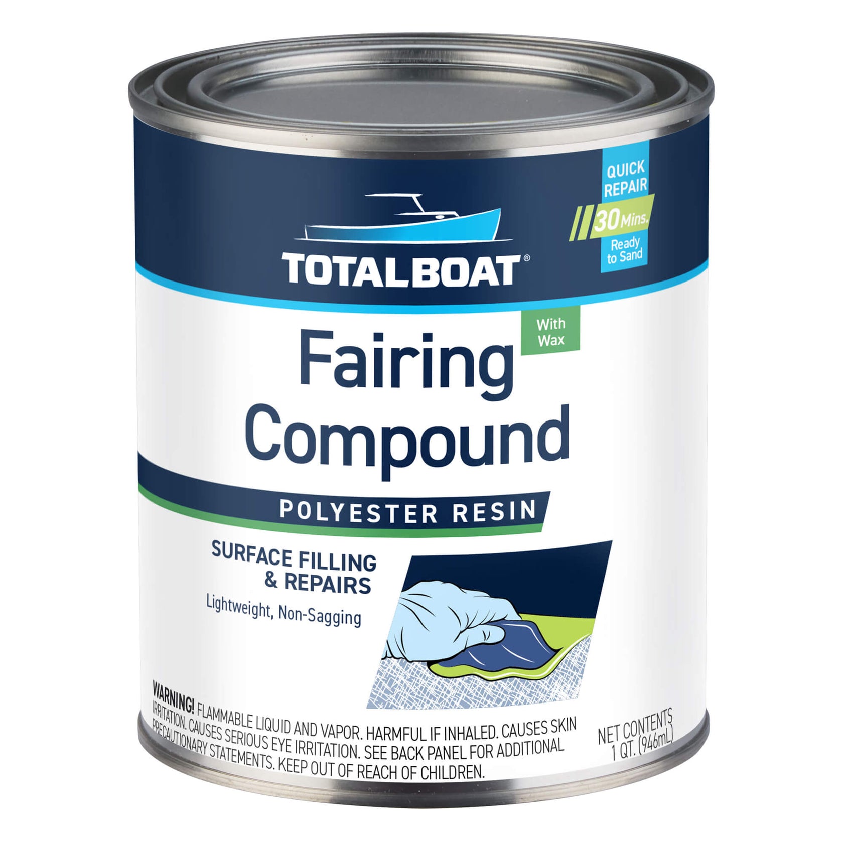 TotalBoat Polyester Fairing Compound & Marine Filler