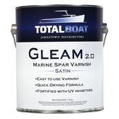 TotalBoat Gleam Marine Spar Varnish | High Gloss and Satin Finish